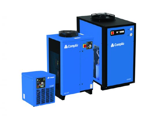 CompAir Refrigerant Compressed Air Dryers - General Compression Ltd